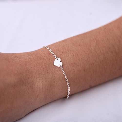 Pulseira Cartier Coração - Vesty Prata